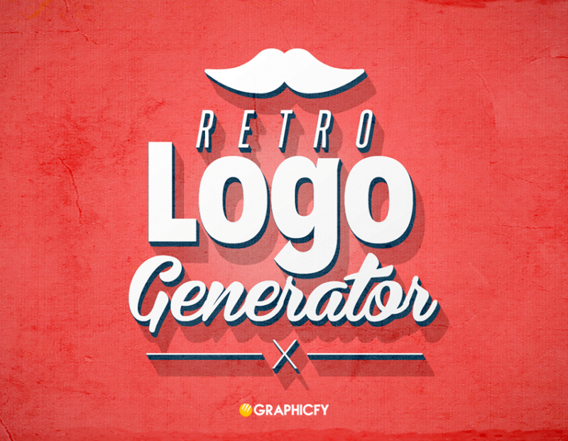 Retro Logo Generator 3D Effect - Graphicfy Addons
