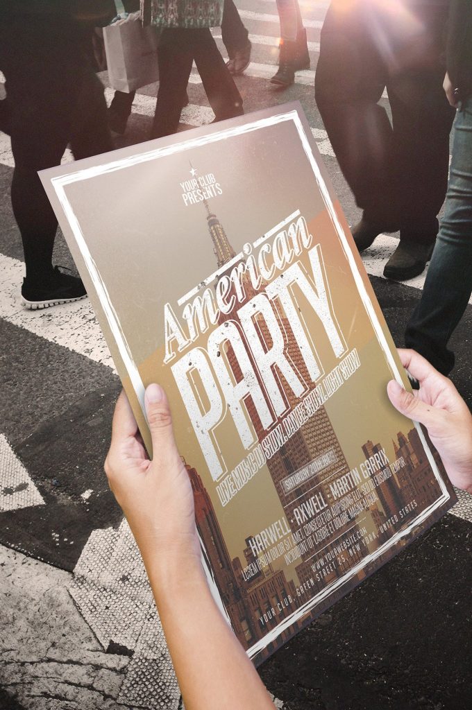 American Flyer Template PSD - Graphicfy Templates