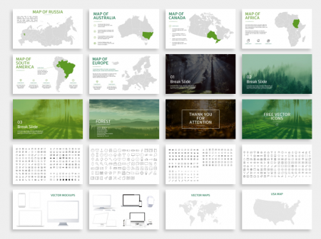 Forest- PowerPoint Template - Graphicfy