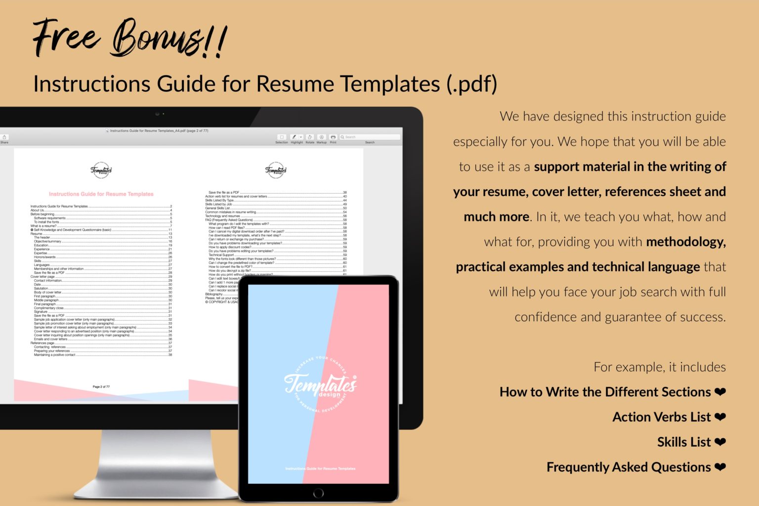 Creative Teacher Resume for Microsoft Word & Apple Pages - Graphicfy