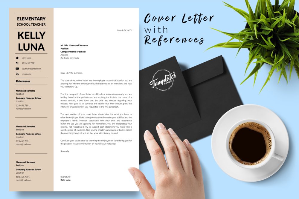 Modern Teacher Resume for Microsoft Word & Apple Pages - Graphicfy