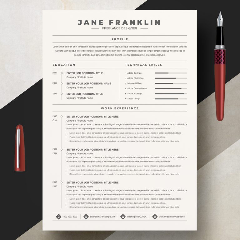 Freelance Resume - Graphicfy