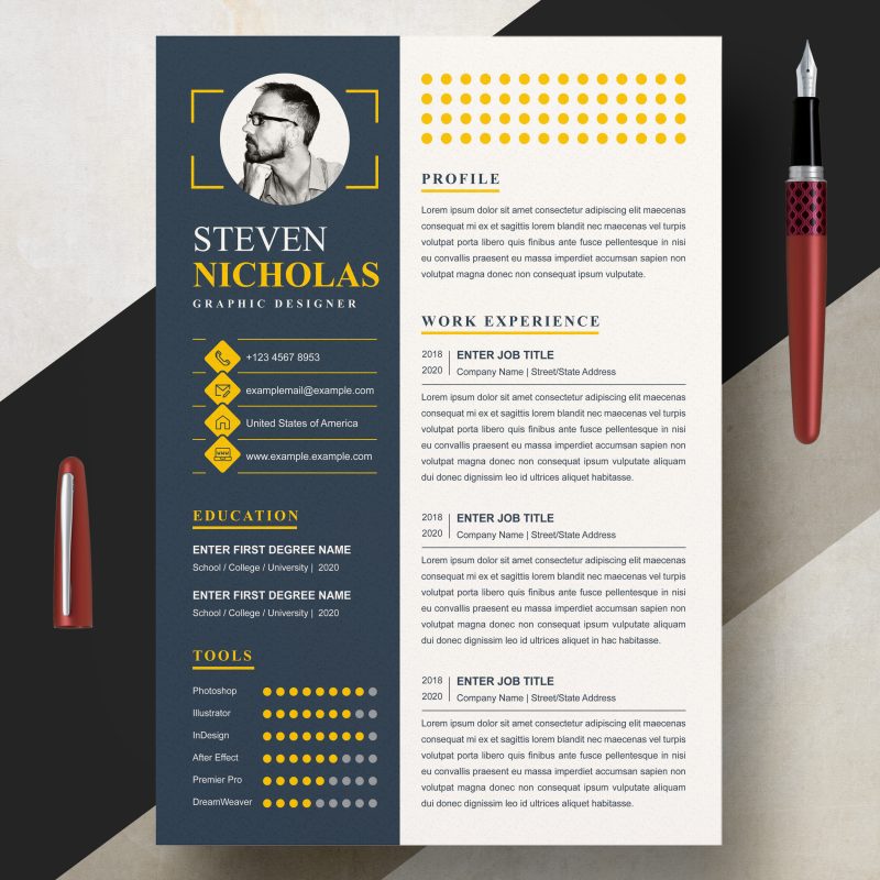 Creative Graphic Design / Resume - Graphicfy