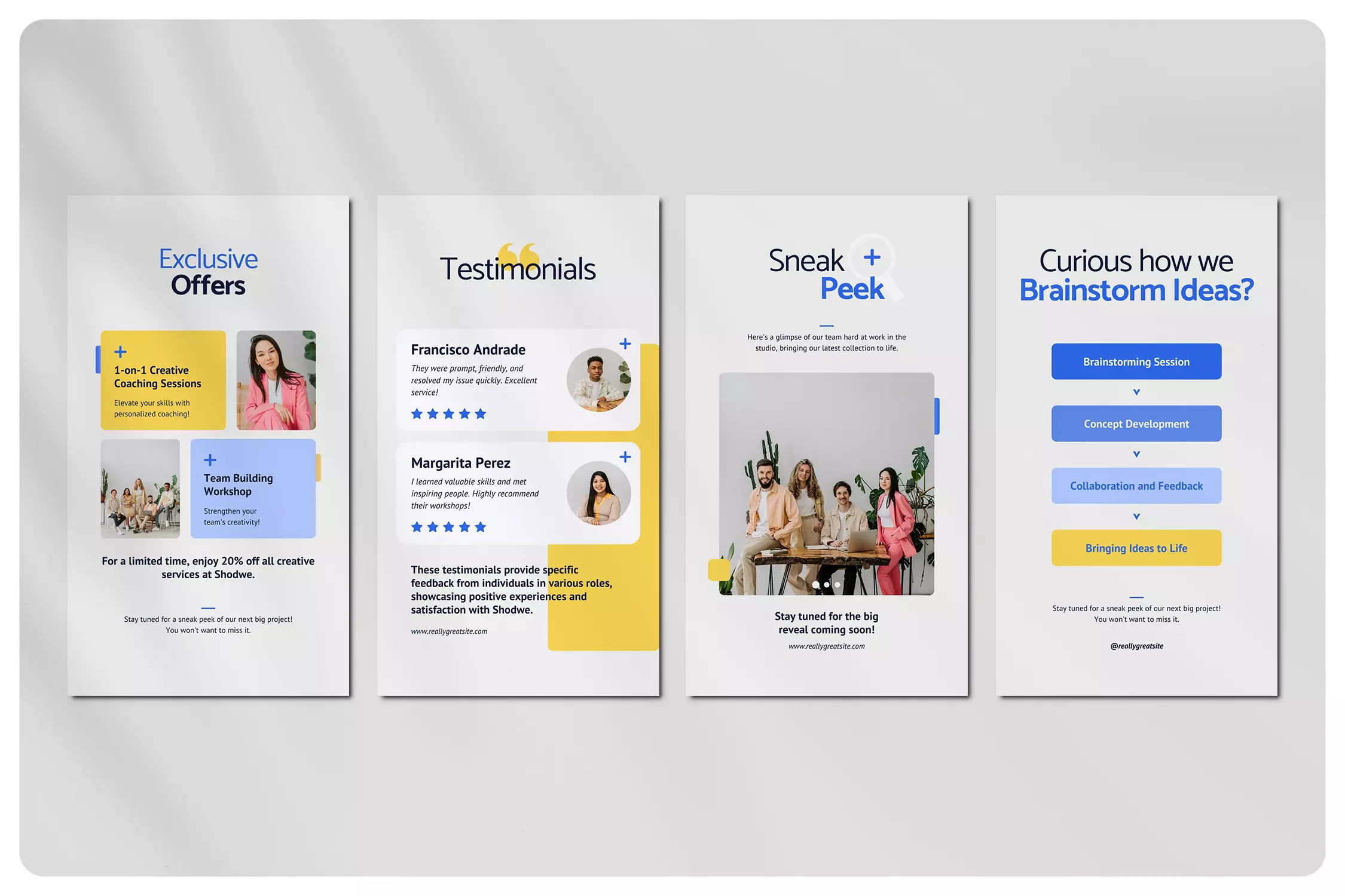 Creative Business Instagram Story - Graphicfy